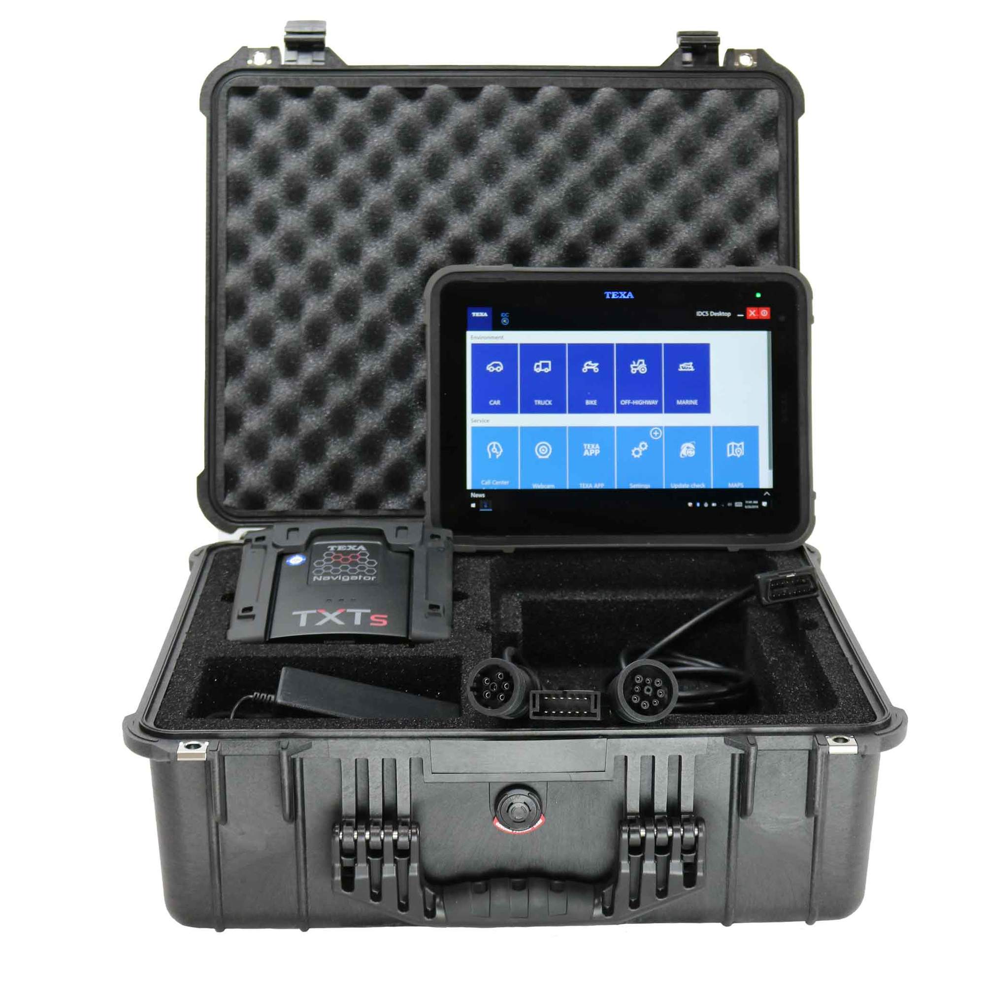 TEXA Truck and Off Highway Base kit with AXONE Tablet– M2K Trucks